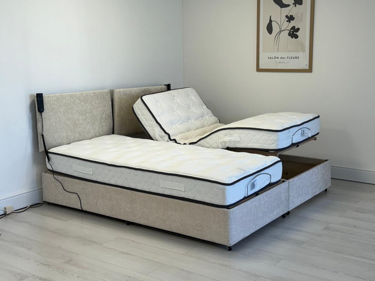 Adjustapocket Dual 5ft Electric Bed & Mattress | Sleepkings | Sleepkings