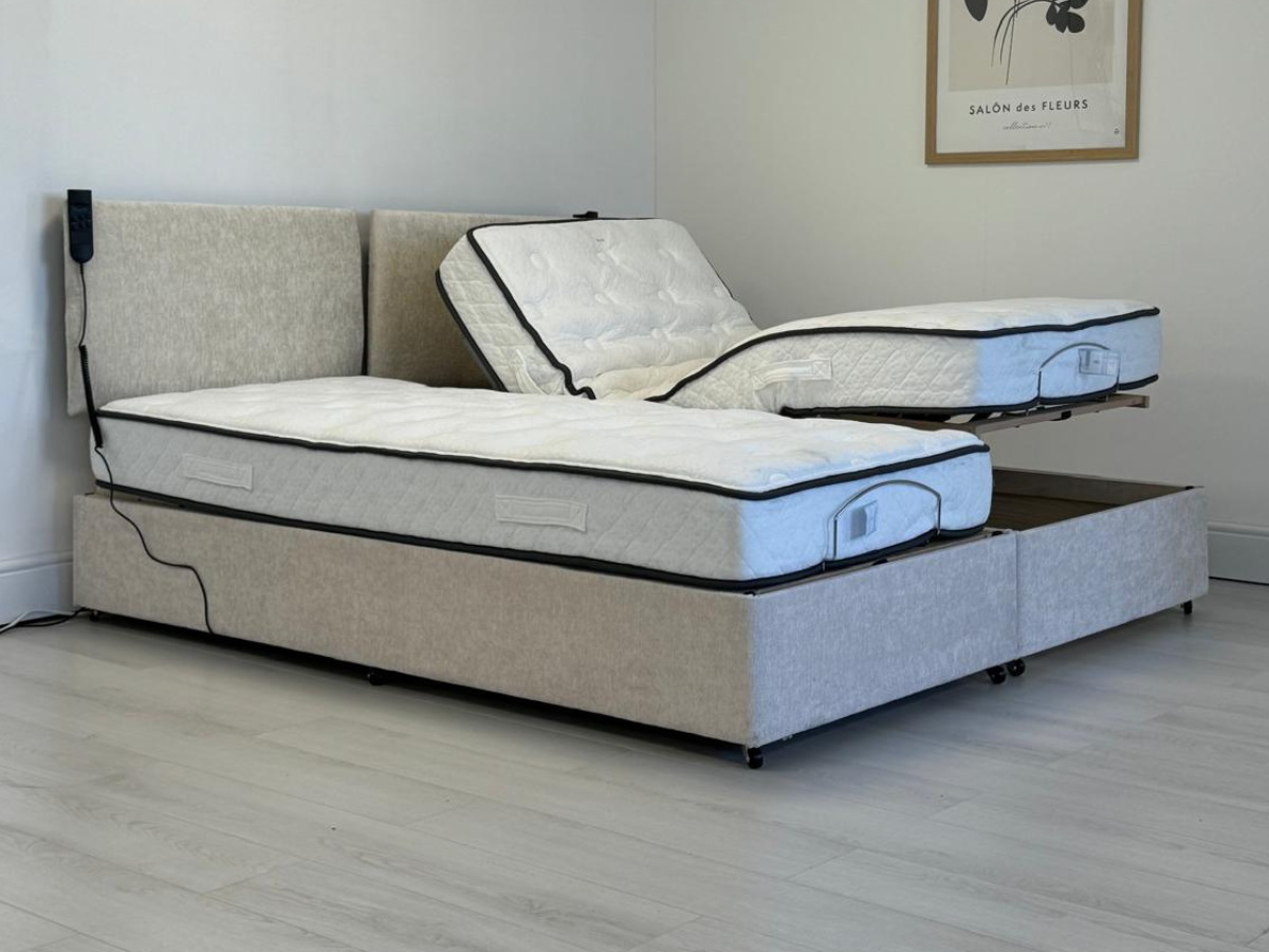 Adjustapocket Dual 5ft Electric Bed & Mattress | Sleepkings | Sleepkings