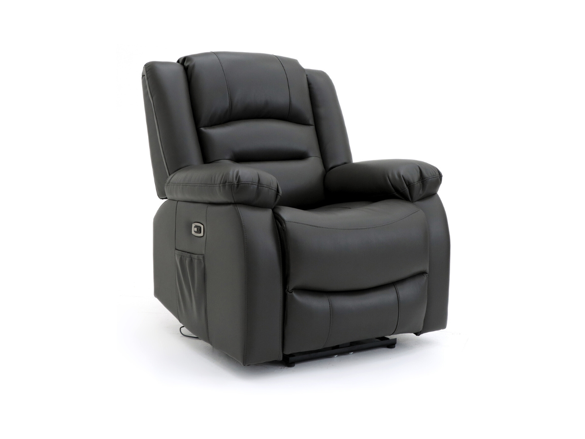 Vinson Reclining Electric Chair Leather | sleepkings | Sleepkings