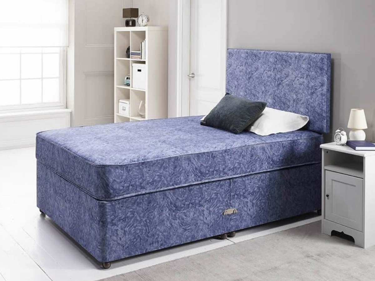Nautilus York Divan Bed Set Contract Waterproof | Sleepkings | Sleepkings